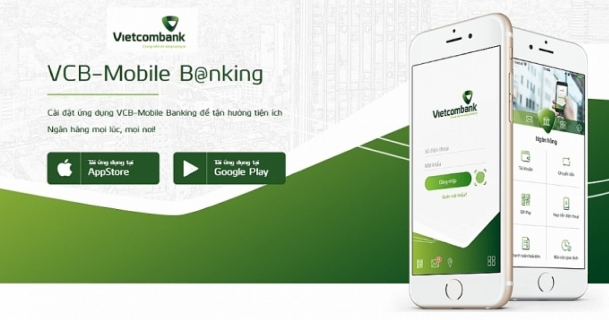 Vietcombank nâng cấp phiên bản VCB - Mobile B@nking