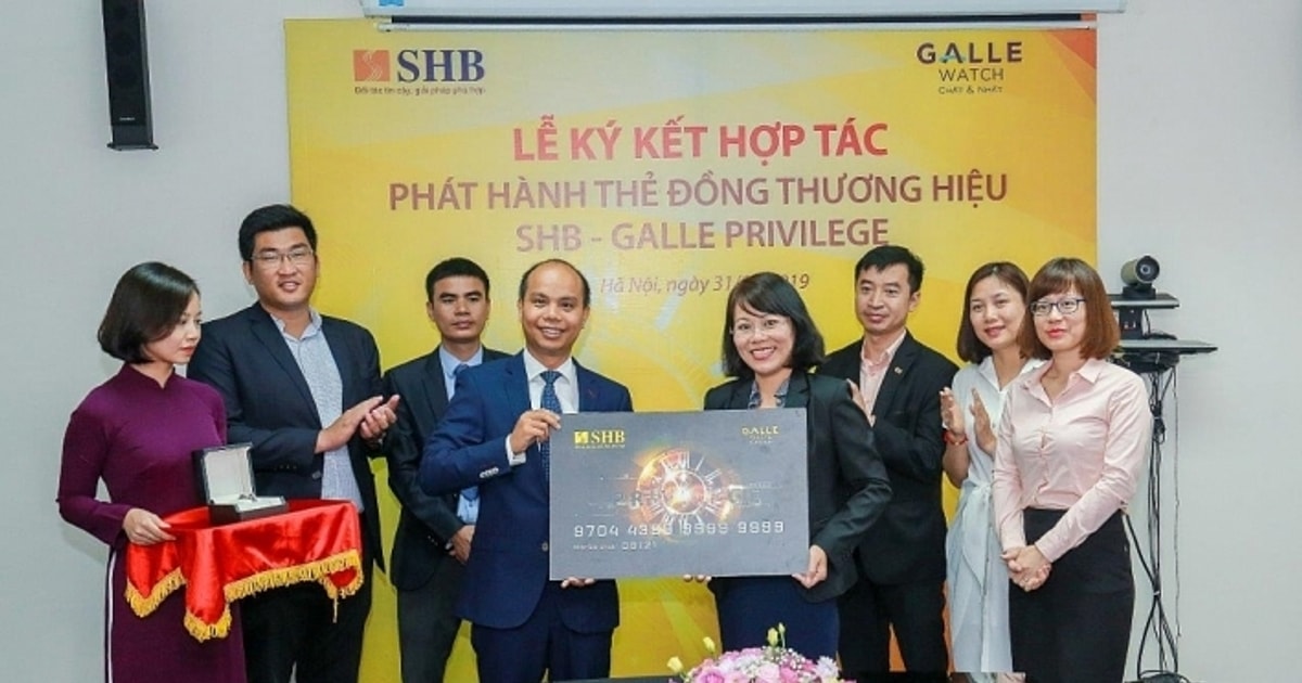 SHB ra mắt thẻ đồng thương hiệu SHB - Galle Privilege Prepaid Card với nhiều khuyến mại hấp dẫn