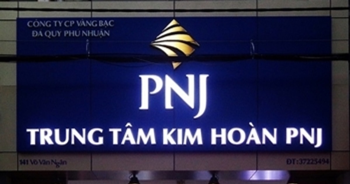 PNJ rót thêm 100 tỷ đồng cho công ty chế tác trang sức