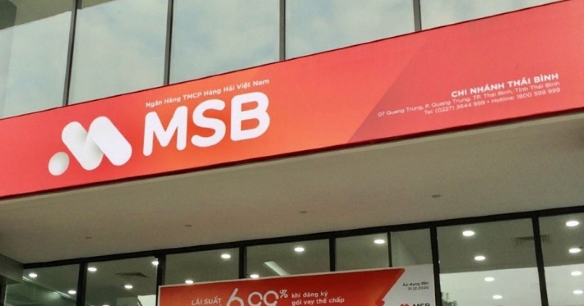 Lợi nhuận MSB giảm tốc