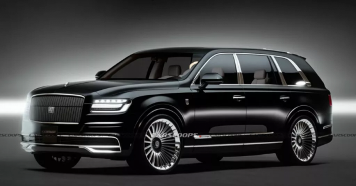 Toyota Century SUV sẽ có động cơ giống Lexus, thiết kế đẹp long lanh ...