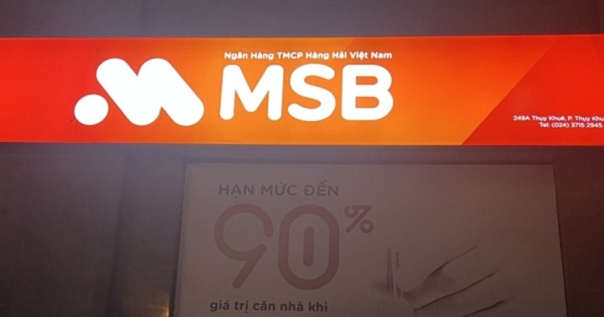MSB sắp "mưa cổ phiếu", vốn điều lệ sẽ tăng lên 26.000 tỷ đồng