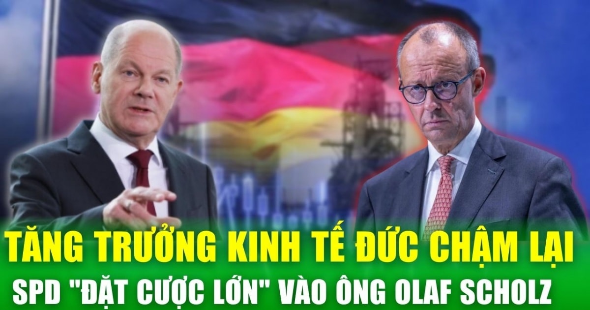 Kinh tế Đức giảm tốc, SPD vẫn tin tưởng ông Olaf Scholz dẫn dắt bầu cử 2025