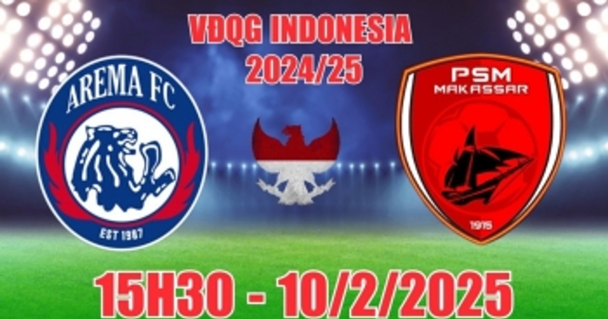 Nhận định Arema vs PSM Makassar (15h30, 10/2) bóng đá VĐQG Indonesia ...