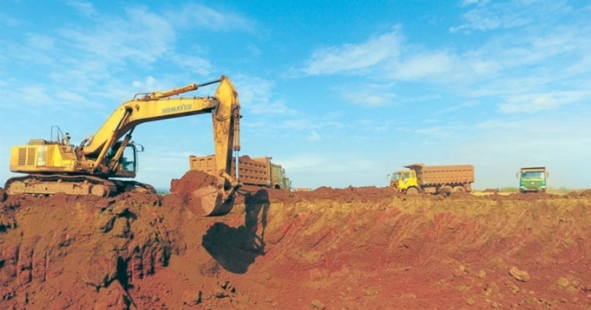Tập đoạn TKV được cho thuê hơn 100ha đất khai thác quặng bauxite-alumin ...