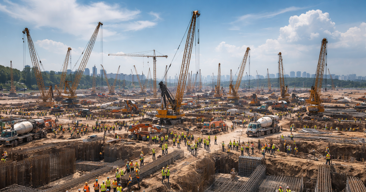Vingroup dựng “bộ máy” thi công khổng lồ, một mắt xích mới nổi lên